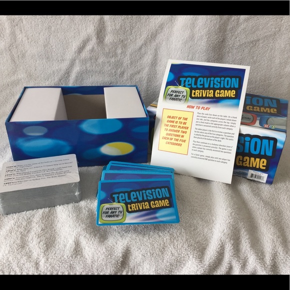 Go Games | Games | Go Games Television Trivia Game | Poshmark